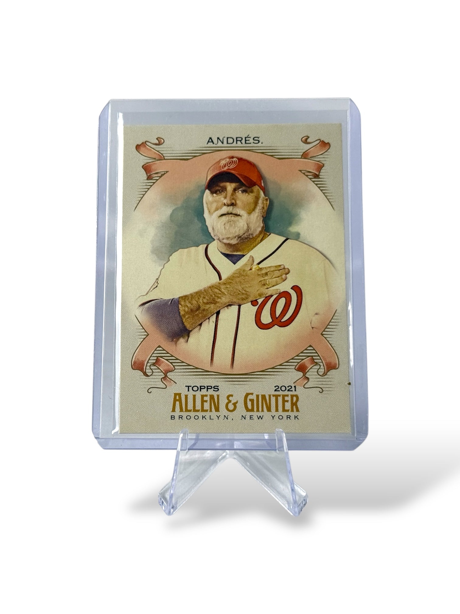 2021 Topps Allen & Ginter José Andrés Baseball Card – TrueCooks